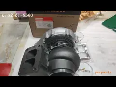 6152-81-8500 Turbocharger For Engine S6D125-1T Komatsu PC400-3 Excavator Spare Parts