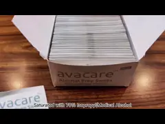 What is an alcohol prep pad for?