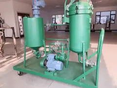 Heavy Duty Stainless Steel Leaf Filter Machine With Tank