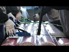 Factory product packaging