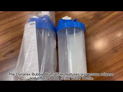 What is a bubble humidifier used for?