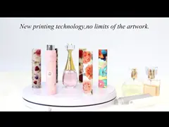 Wholesale Luxury Small Silver Refillable Perfume Atomiser Travel Spray bottle 8ml