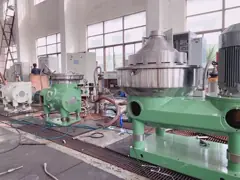 Self Cleaning Industrial Oil Separators Fully Automatic Discharge