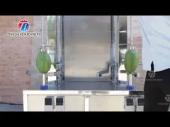 Peladora dirigida doble de la calabaza, calabaza comercial de la cera de Peeler del melón