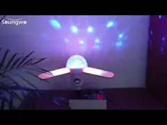 Ampola da decoração 3300Lm 5,0 Bluetooth da barra que joga a música 86-265V