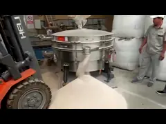China 50 Mesh 100 Mesh Fine Sifting Metal Powder Filter Stainless Steel Round Tumbler Vibratory Sieve for sale