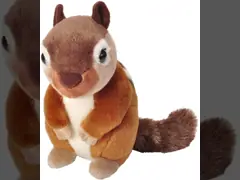 AZO Free Washable 8'' Chipmunk Plush Toy For Kids And Adults