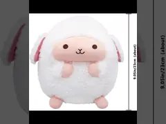 Cuddly Soft Fat Silky Eiderdown Cotton soft cute Stuffed dool Sheep Pillows