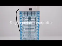 Portable 12W Indoor Mosquito Killer 360 Degree High Tension Electric Fly Zapper