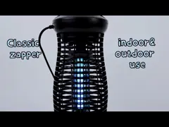 High Power Outdoor Electric Insect Trap 365nm IPX4 UV Light Mosquito Zapper For Patio