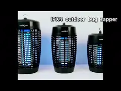 IPX4 Indoor Blue Light Bug Zapper 18W Outdoor Mosquito Catcher Lamp for Garden