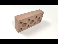 240x115x60mm，Light coffee excellent weather resistant hollow brick for wall