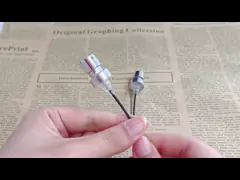 China Screw Aluminum Perfume Atomizer FEA13 Silver Crimp Spray Pump Color Custom for sale