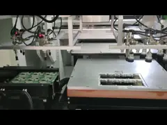 게니테크 PCB 절단기 1상분 PCB 데패널이저 정확성 다중 축 CNC GAM380AT