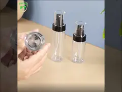 Fuyun 80 120 150 ml empty skincare cosmetic spray plastic bottle with white pump