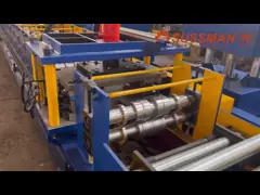 China 0.8mm Thickness Ridge Cap Machine 18 Stations PLC Touch Screen Control for sale