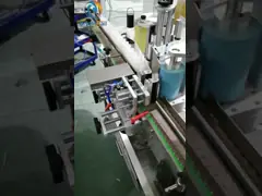 Adhesive Sticker Bottle Labeling Machine High Speed Tabletop Type