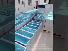 Cross flow heat exchanger