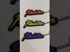 Fashion Promotion Key Chain With One Or Both Sides  Embossed Logo