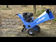 China Rotor Type Industrial Wood Chipper Shredder Lawn Master Landworks Wood Chipper for sale