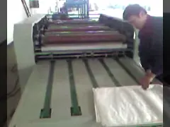 China One By One Four Color Flexo Printing Machine For Container Bag for sale