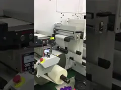 China Digital Label Printing Machine For Roll To Roll Label Foil Stamping And Varnishing for sale