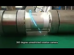 Auto Winch 73mm Diameter Well Inspection Analog Signal High Resolution Borehole Camera