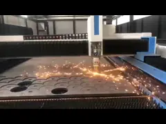 Full Enclosure 1KW-8KW Fiber Laser Cutting Machine With Exchangeable Table