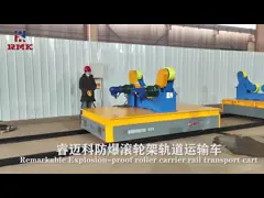 8 tonnellate di anti esplosione di trasferimento del carretto di CC di telecomando ferroviario elettrico del motore