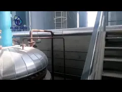 Wipe Film And Short Path Evaporator Distillation Used Oil Recycling Plant With Explosion Proof Motor