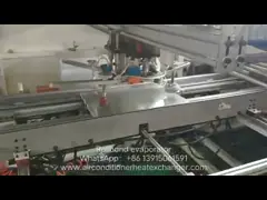 Rollbond evaporator Aluminum sheet automatic printing and mounting process