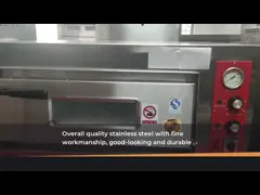 Restaurant Commercial Pizza Oven Table Top 72kg Electric 920x765x470mm 4.2kw