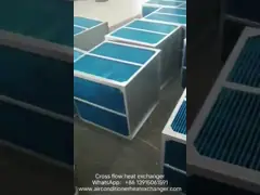 Cross flow heat exchanger