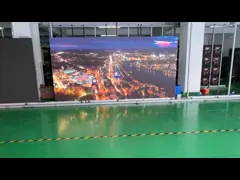 1R1G1B 단계 3.9mm는 코너 보호자를 가진 스크린 임대 내각 500X500mm를 지도했습니다