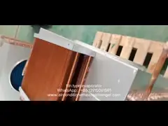 Fin type evaporator