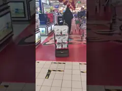 Robots used for advertising in supermarkets don't hit people