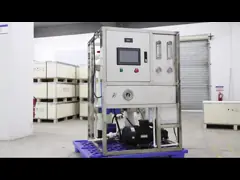 Purifying Seawater Reverse Osmosis System Carbon Steel 60000GPD 5 - 35˚