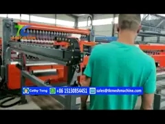Acciaio pneumatico Mesh Welding Machine di larghezza del tondo per cemento armato 2500mm di 8mm