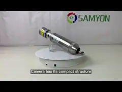 Ο ISO 73mm διπλή κάμερα γεωτρήσεων, κάμερα επιθεώρησης φρεατίων νερού 20 MPA 360 βαθμός περιστρέφεται