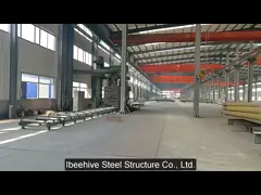Q345 Industrial Shed HDG Prefabricated Warehouse