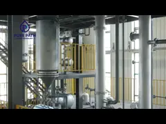 Genuine continuous WFE fractional distillation used oil distillation machine to API I/II base oil