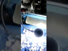 flower shape foam pump spring outside