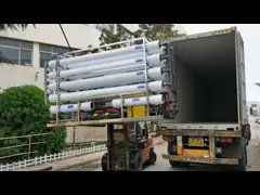 China 30000GPD Brackish Water Reverse Osmosis , Commercial Reverse Osmosis Water System for sale
