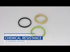 Bespoke Plastic Mouldings Silicone O Ring Low Volume Injection Molding Prototype