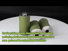 GZ General Engineering Plastics PU Rubber Roller Bearings
