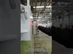 Metal sheet welding test of multi- head spot welder