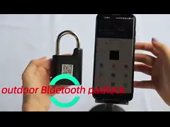 GPS 2G NB Wifi Tracker Smart Alarm Padlock 3200Mah Zinc Alloy