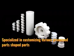 Ptfe πλαστικό CNC που επεξεργάζεται Hdpe πολυανθράκων στη μηχανή το νάυλον υλικό φραγμό