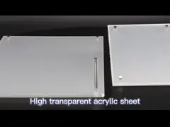 Acrylic PMMA General Engineering Plastics Sheet High Transparent