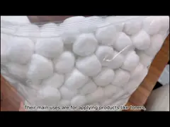What are cotton balls used for？
